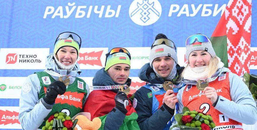 Lukashenko congratulates Belarusian biathletes on winning mixed relay ...
